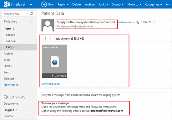 Encrypted Email Instructions Douglas County